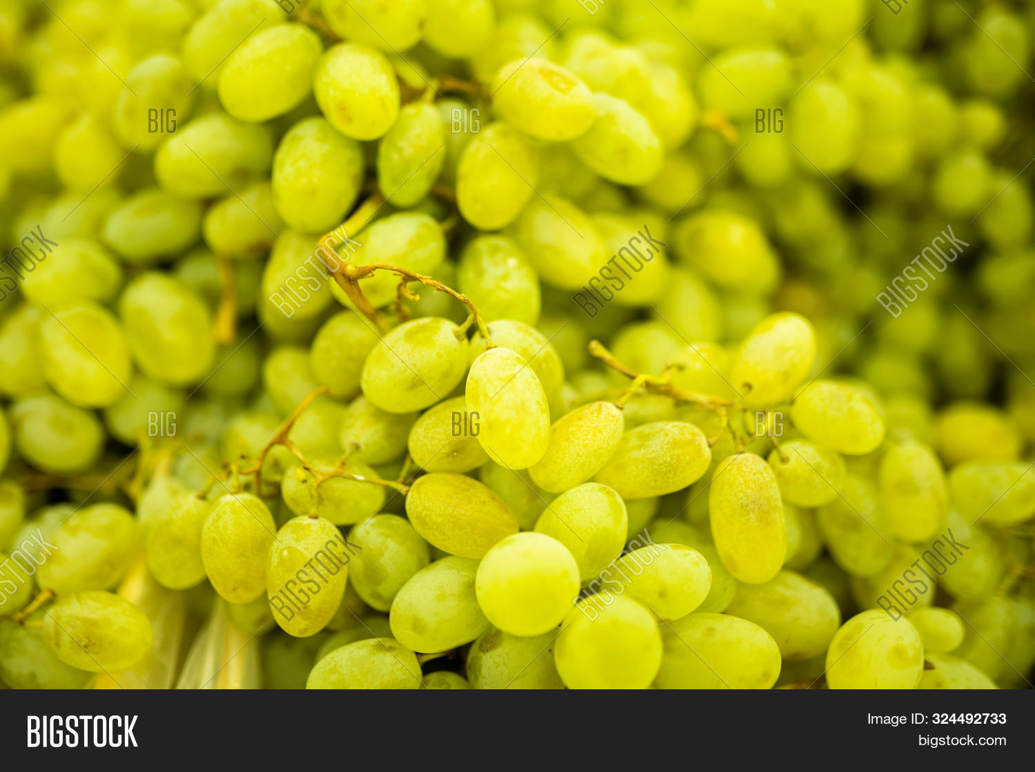 Texture Green Grapes. Image & Photo (Free Trial) | Bigstock
