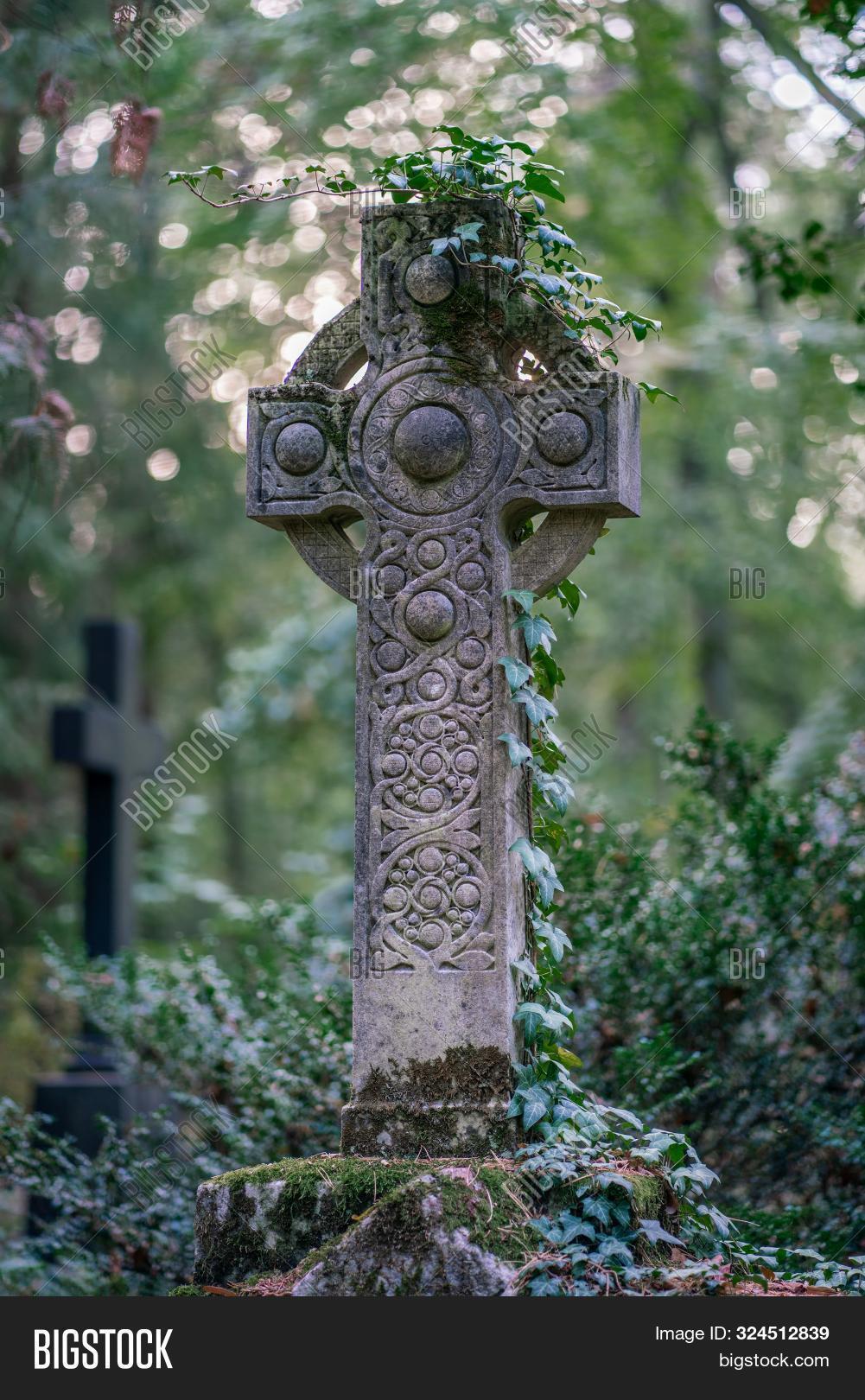 Celtic Stone Cross Image & Photo (Free Trial) | Bigstock