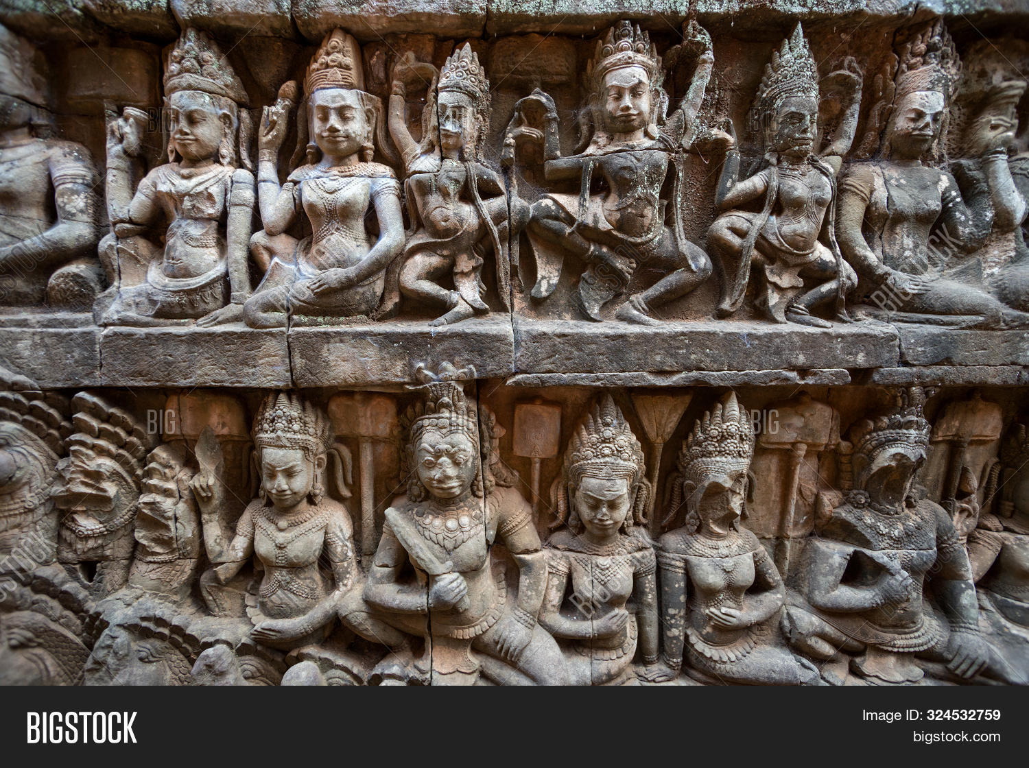 Carved Bas-relief Image & Photo (Free Trial) | Bigstock
