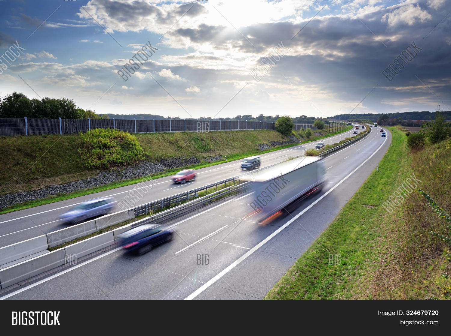 Highway Country Image & Photo (Free Trial) | Bigstock
