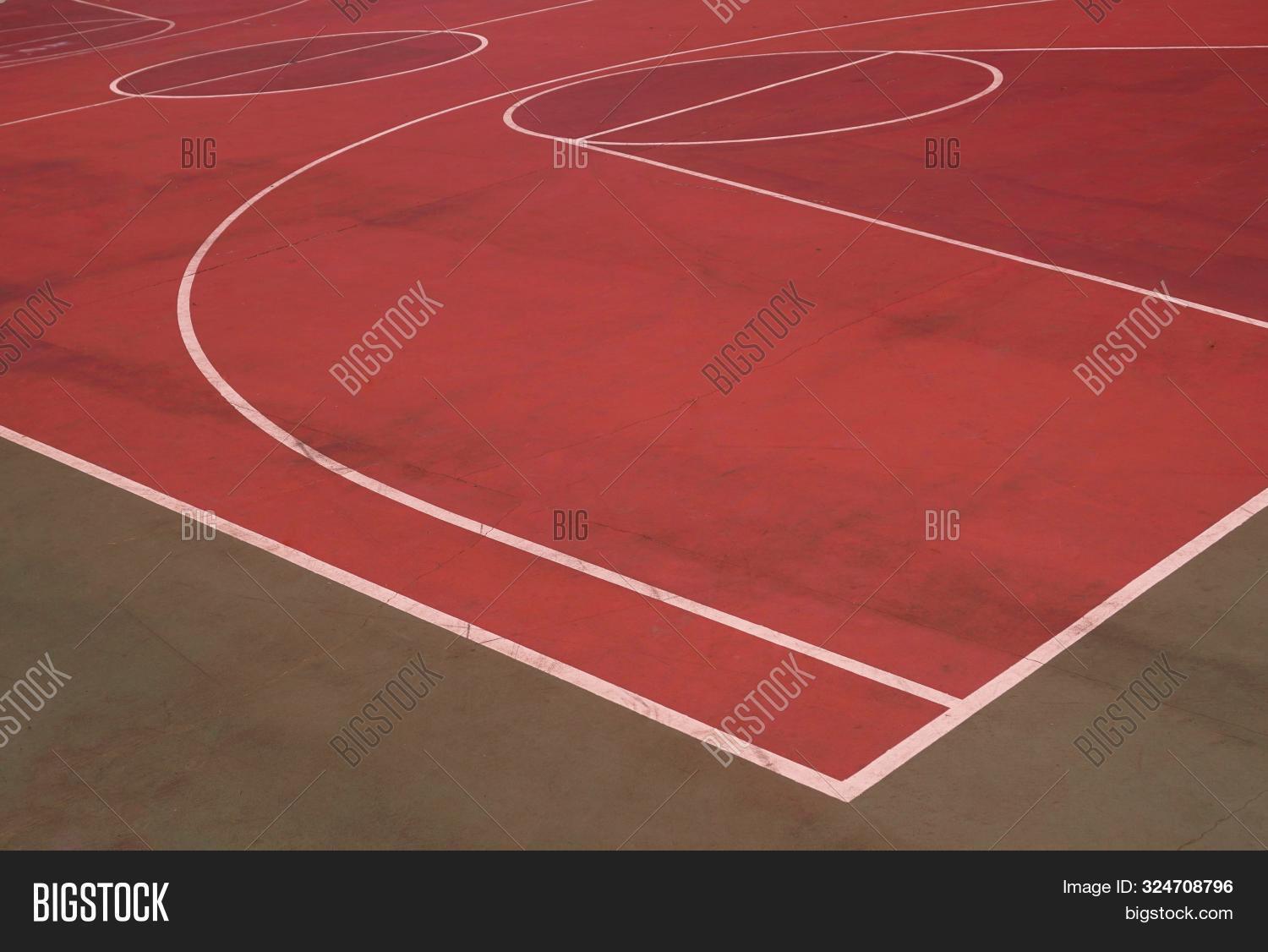 Lines On Empty Red Image & Photo (Free Trial) | Bigstock