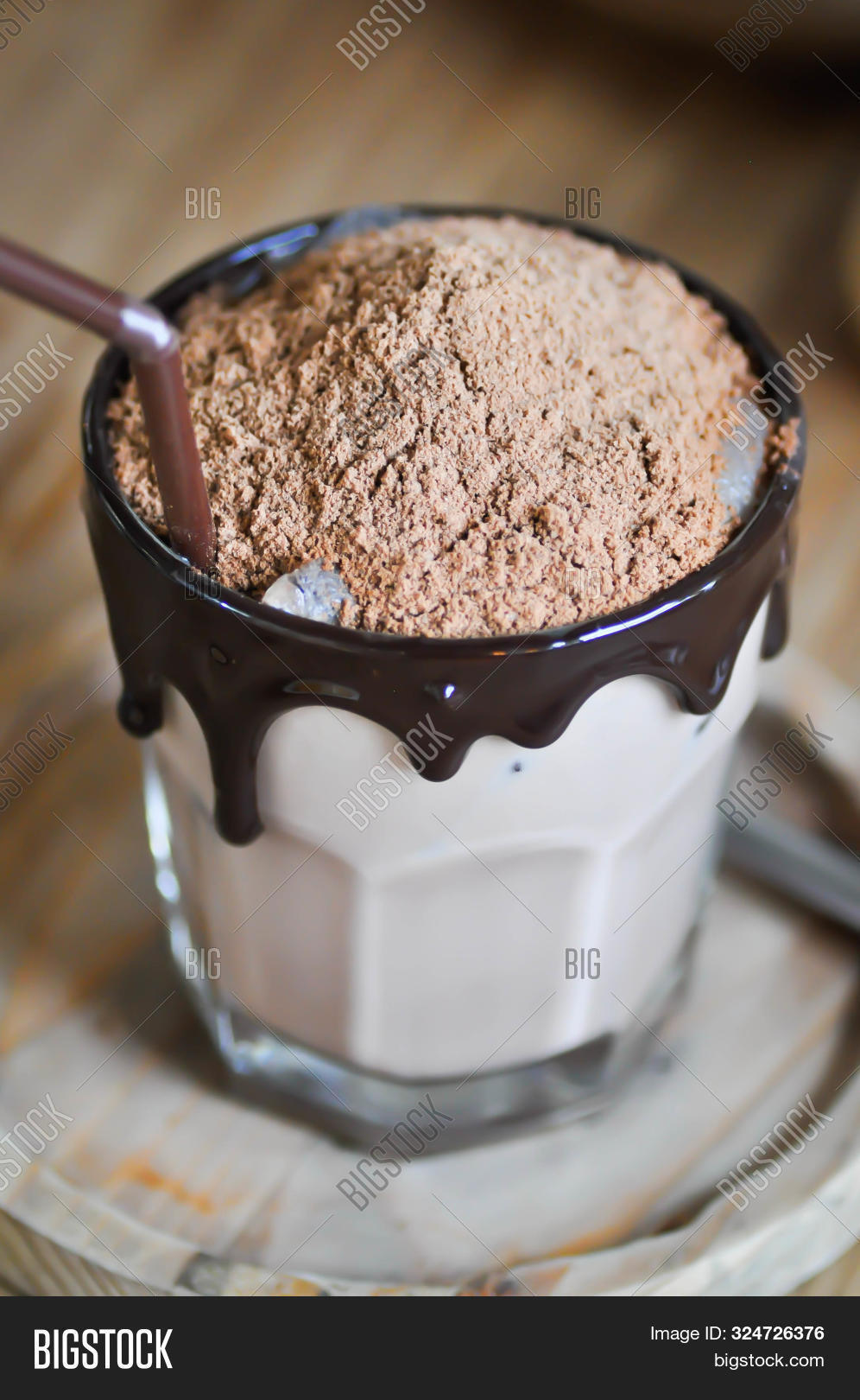 Chocolate Drink Iced Image & Photo (Free Trial) | Bigstock