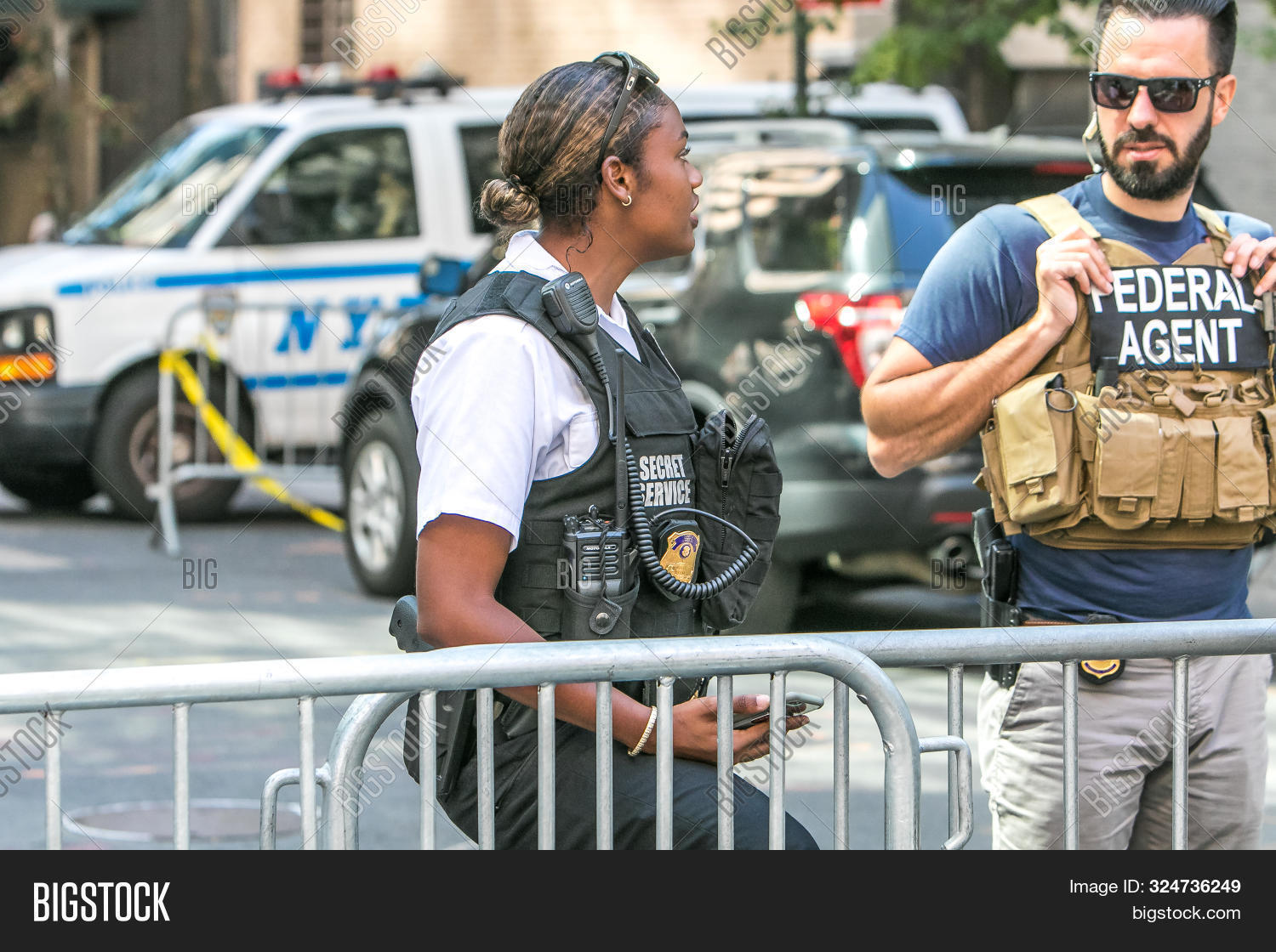 Female Federal Agent