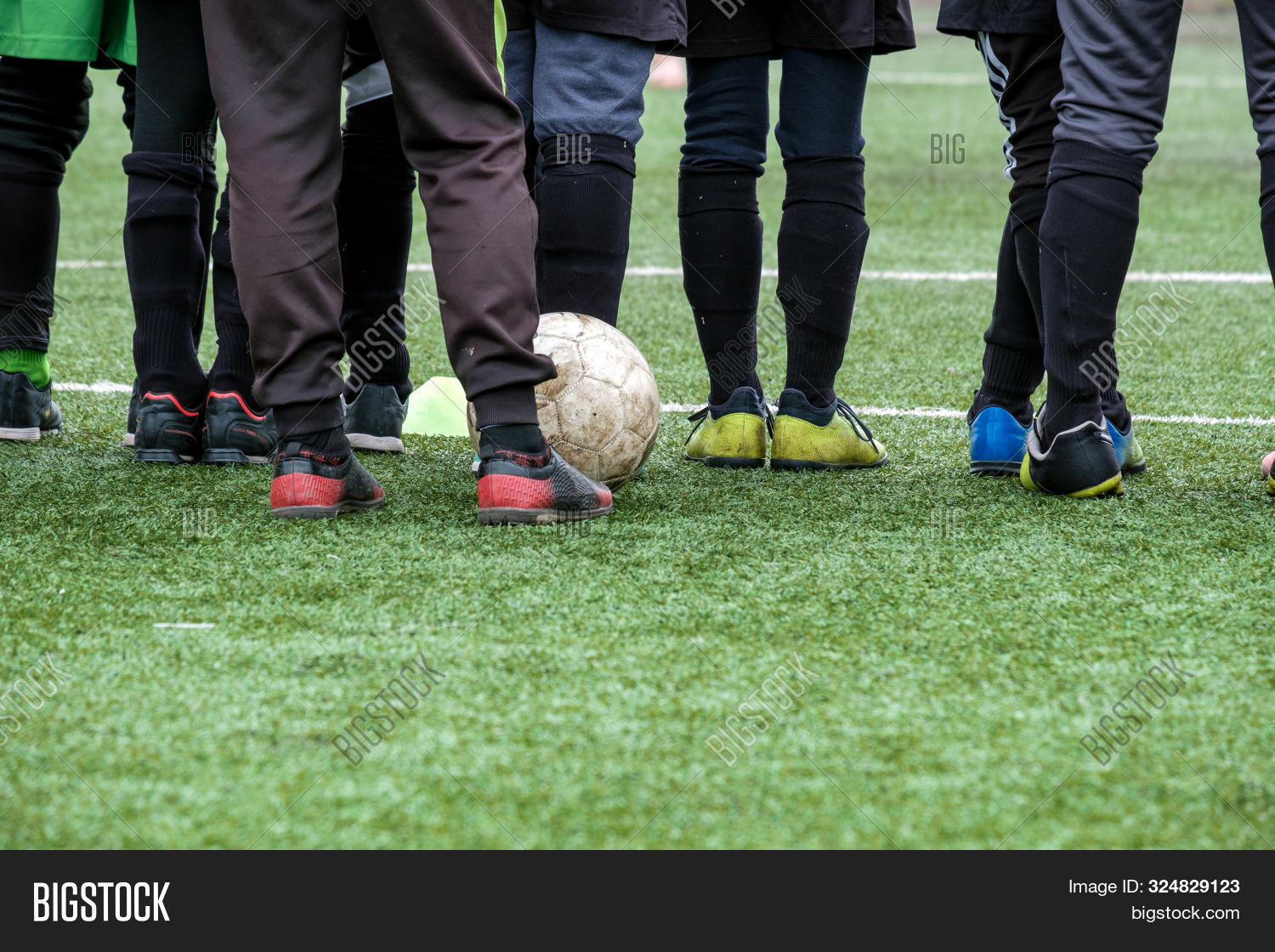 Feet Young Football Image & Photo (Free Trial) | Bigstock