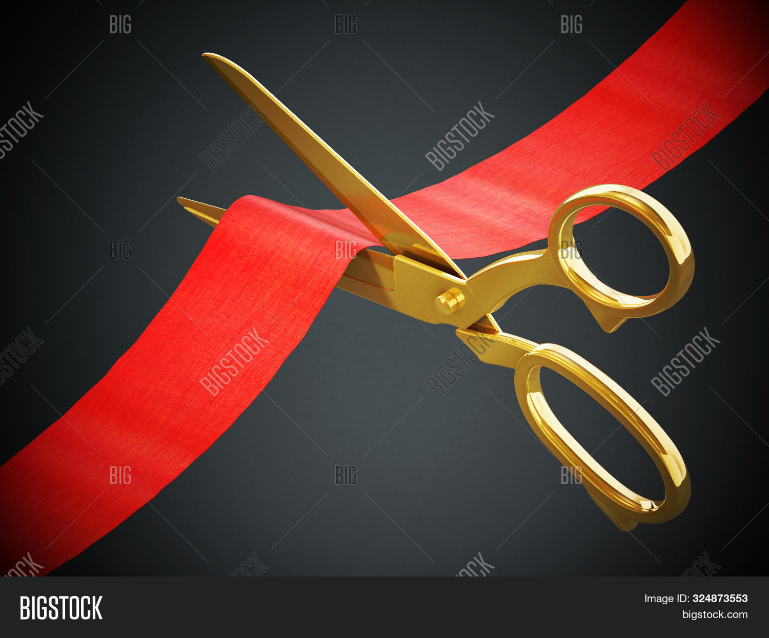 Golden Scissors Image & Photo (Free Trial) | Bigstock