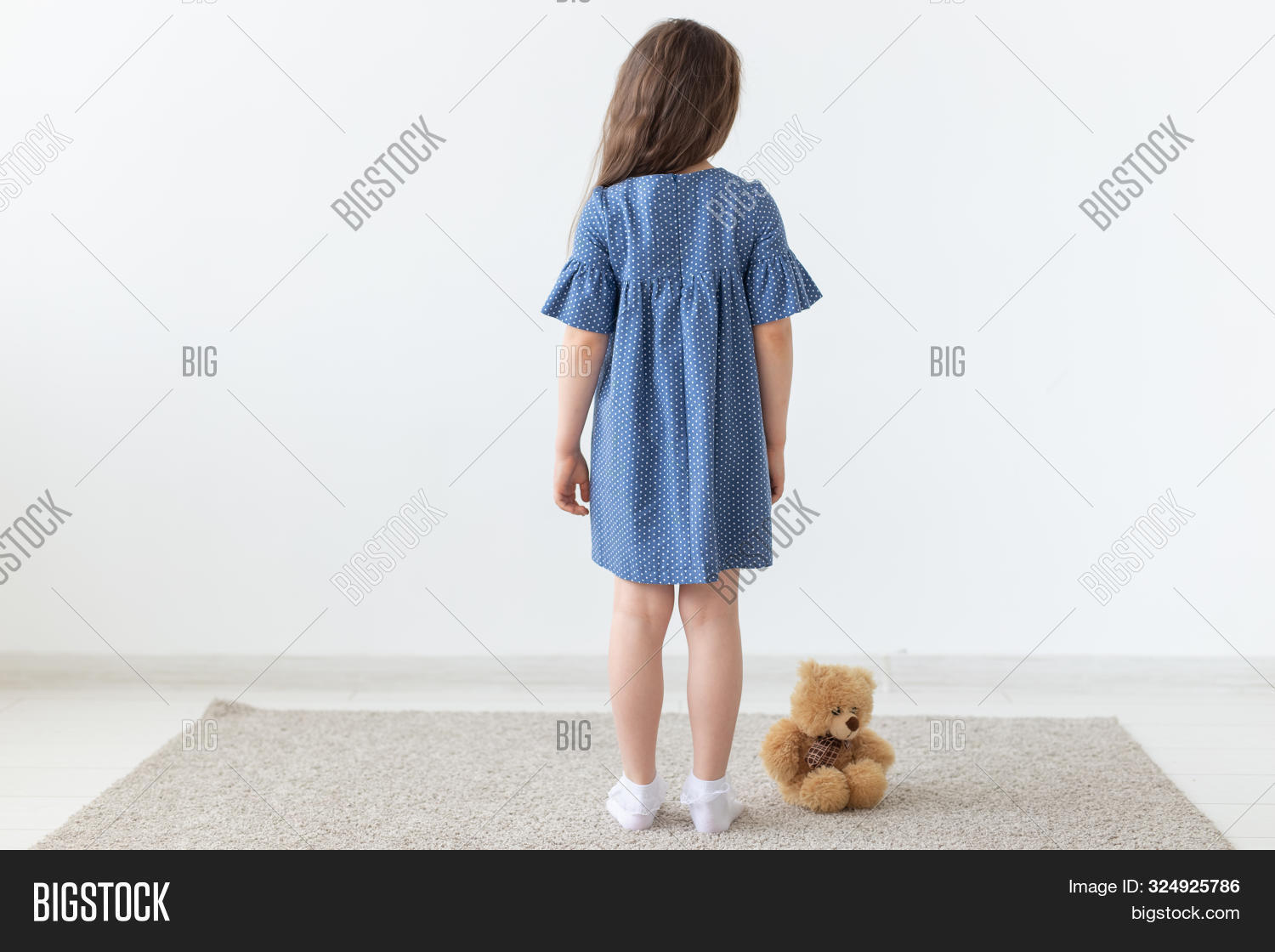 Back View Child Girl Image & Photo (Free Trial) | Bigstock