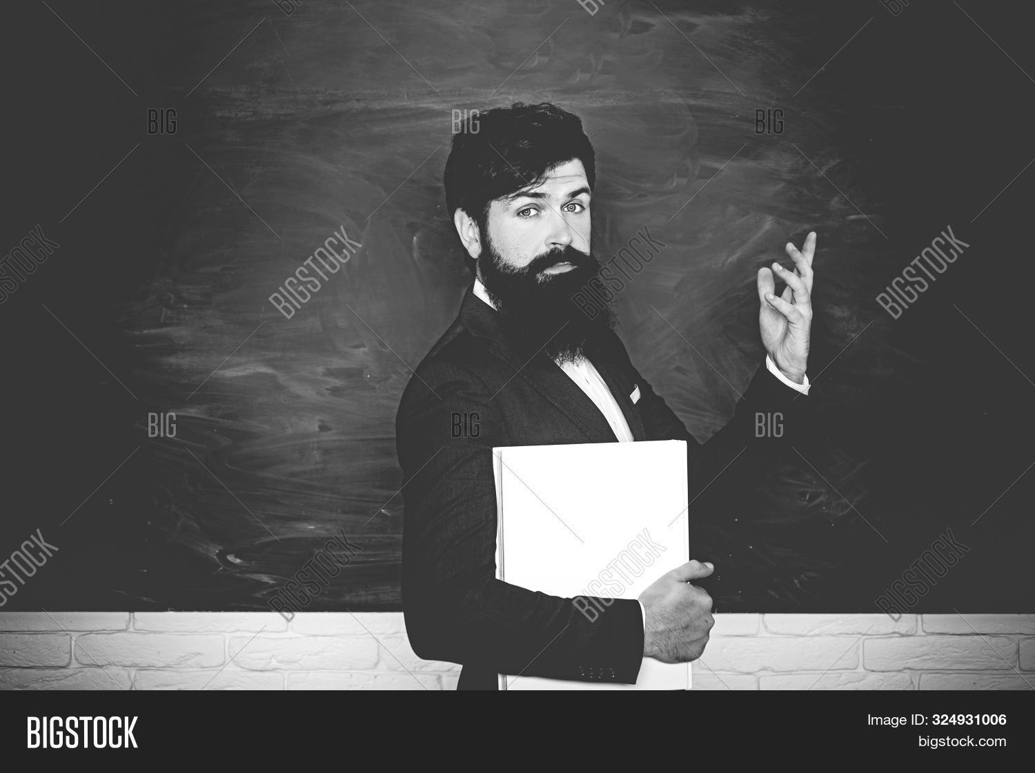 Bearded Professor Image & Photo (Free Trial) | Bigstock