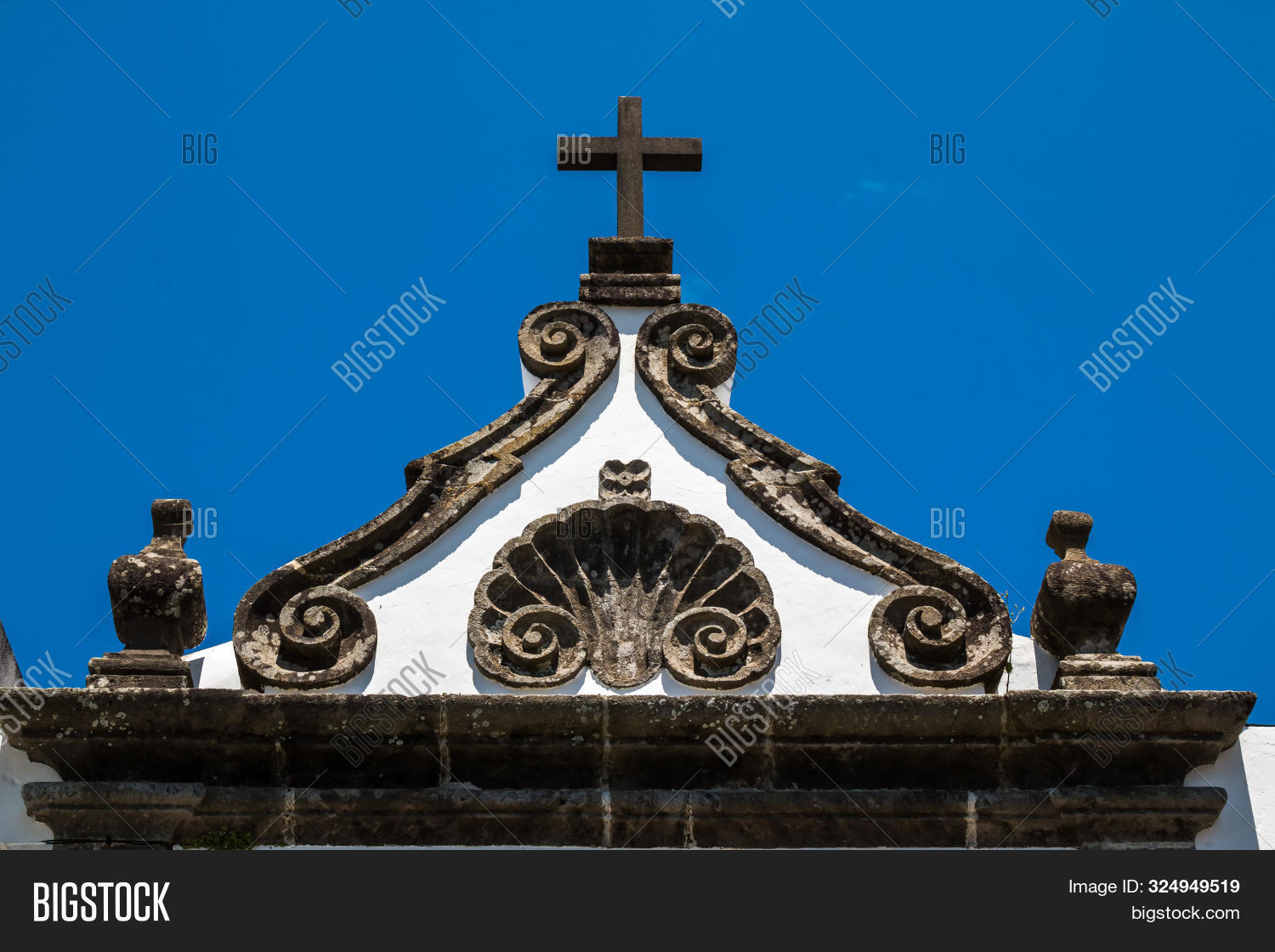 Triangle Roof Church Image & Photo (Free Trial) | Bigstock