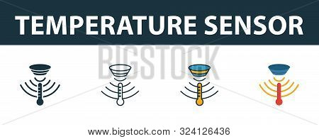 Temperature Sensor Vector & Photo (Free Trial) | Bigstock