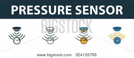 Pressure Sensor Icon Vector & Photo (Free Trial) | Bigstock