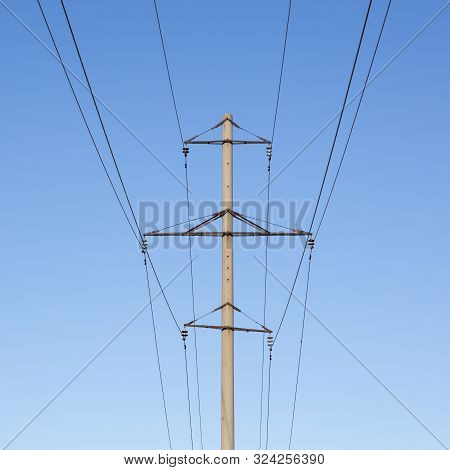 Concrete Pillar Power Image & Photo (Free Trial) | Bigstock