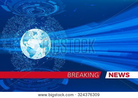 Breaking News Vector & Photo (Free Trial) | Bigstock