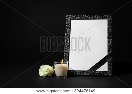 Funeral Photo Frame Image & Photo (Free Trial) | Bigstock