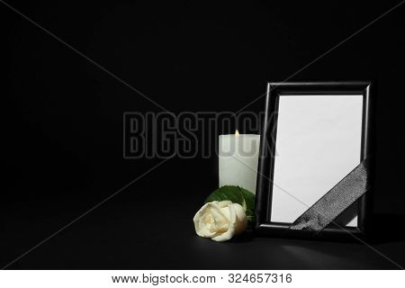 Funeral Photo Frame Image & Photo (Free Trial) | Bigstock