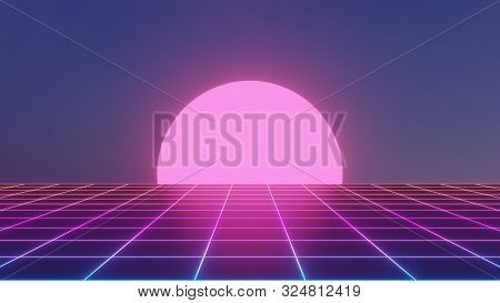 Sci Fi Grid Background Image & Photo (Free Trial) | Bigstock