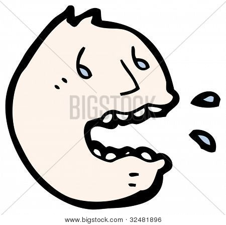 Cartoon Panic Face Image & Photo (Free Trial) | Bigstock