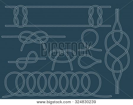 Set Nautical Knots. Vector & Photo (Free Trial) | Bigstock