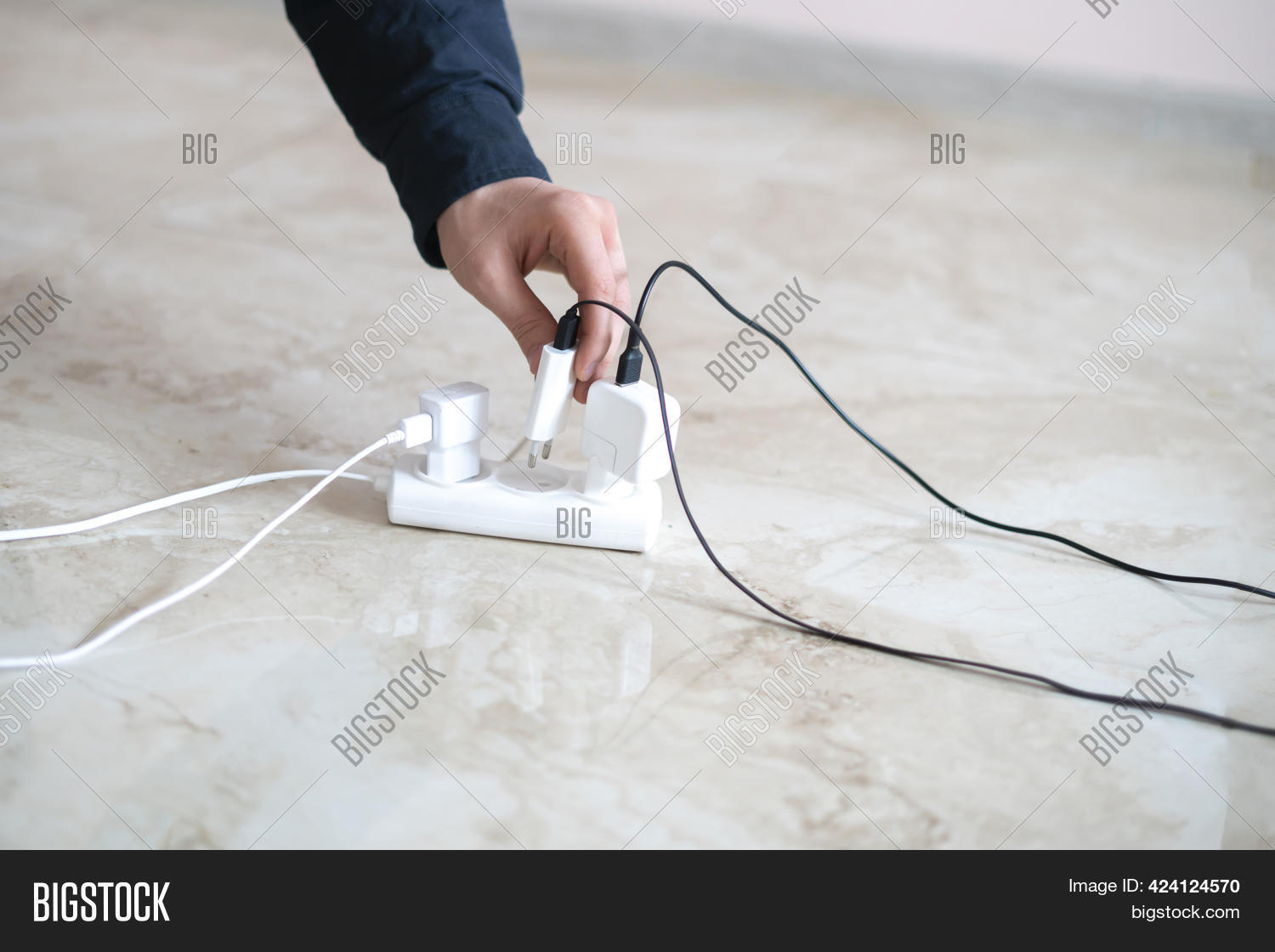 Hand Insert Charger Image & Photo (Free Trial) | Bigstock