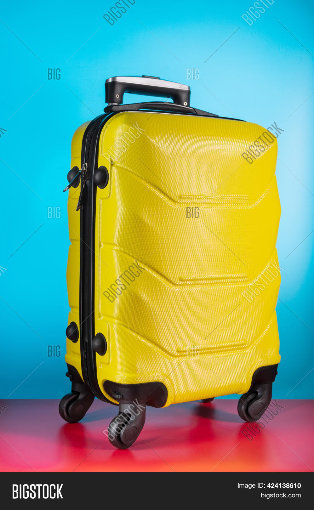 Yellow Suitcase On Image & Photo (Free Trial) | Bigstock