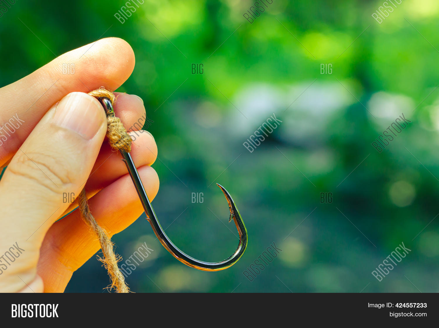 Sharp Fishing Hook. Image & Photo (Free Trial) | Bigstock