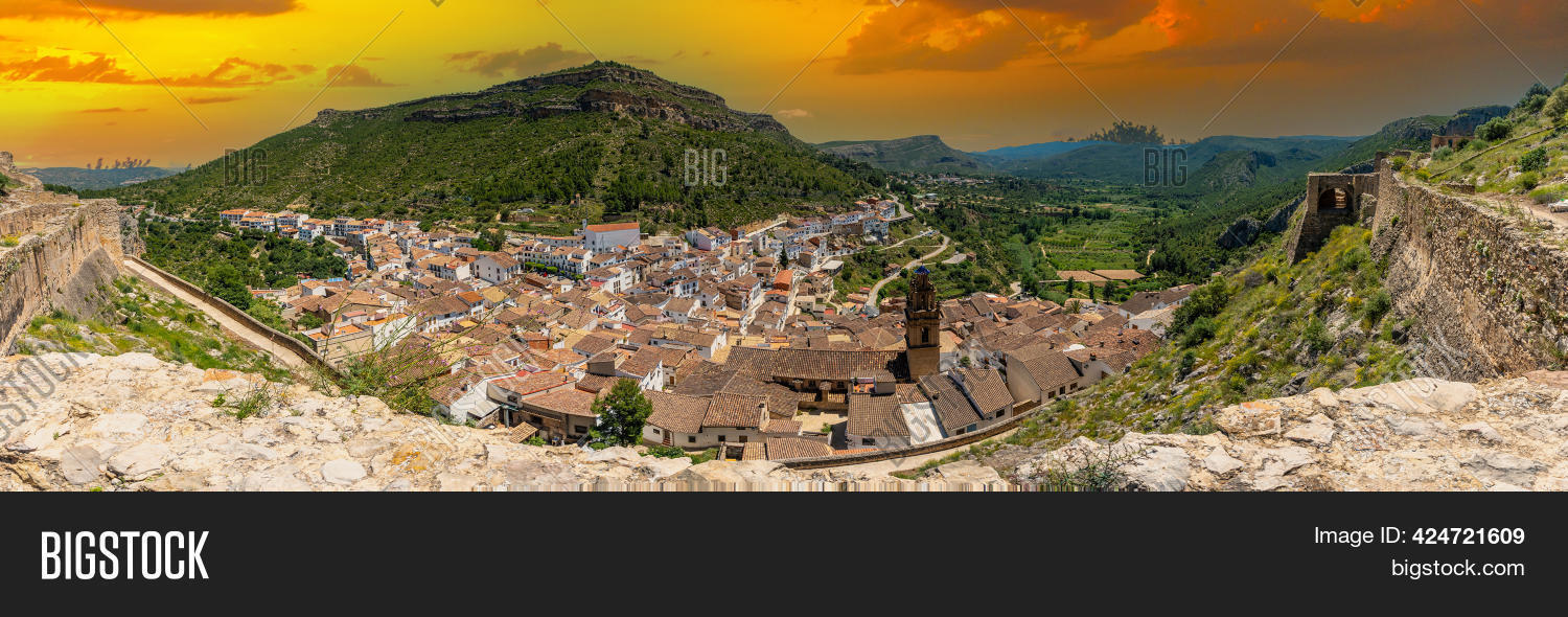 Panoramic Castle Town Image & Photo (Free Trial) | Bigstock