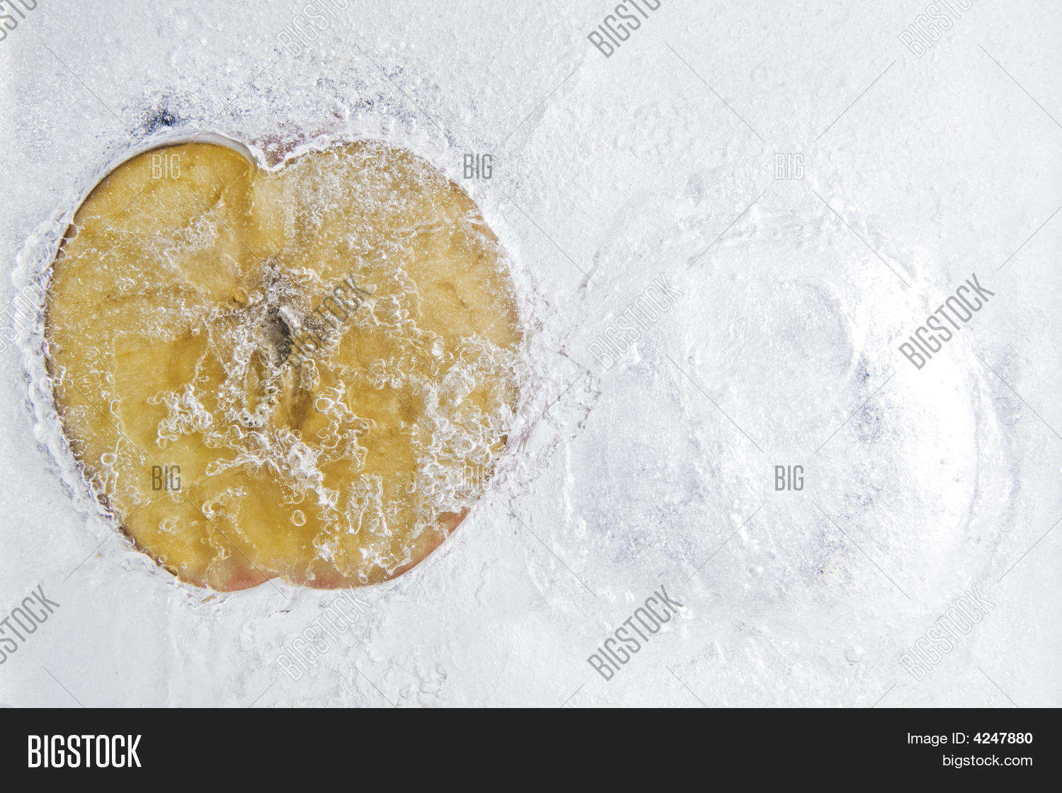 Frozen Apple Image & Photo (Free Trial) | Bigstock