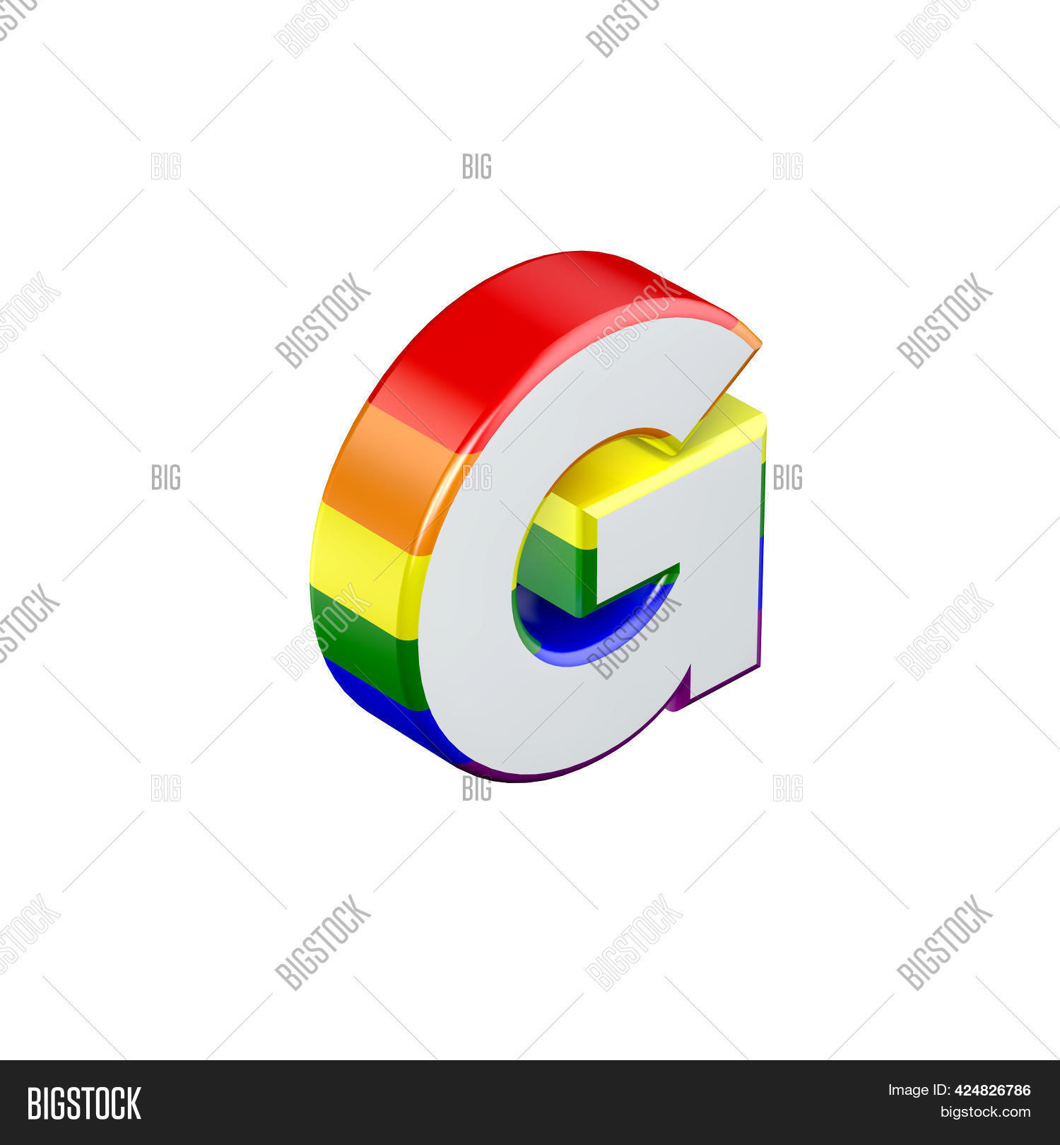 Isometric Letter G Gay Image & Photo (Free Trial) | Bigstock