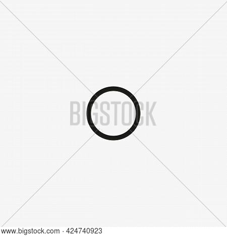Simple Circle Icon Vector & Photo (Free Trial) | Bigstock