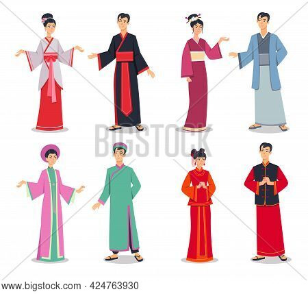 Asian Characters Vector & Photo (Free Trial) | Bigstock