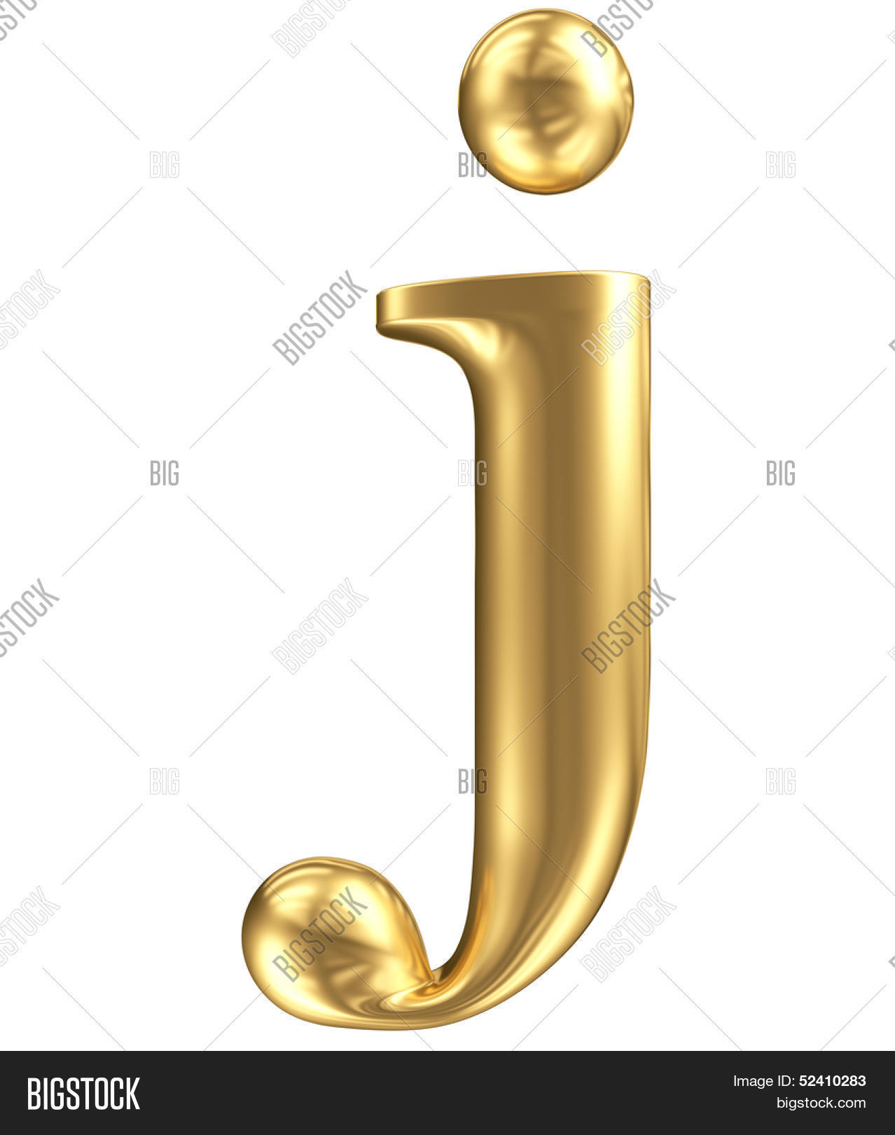 Golden Matt Lowercase Image & Photo (Free Trial) | Bigstock