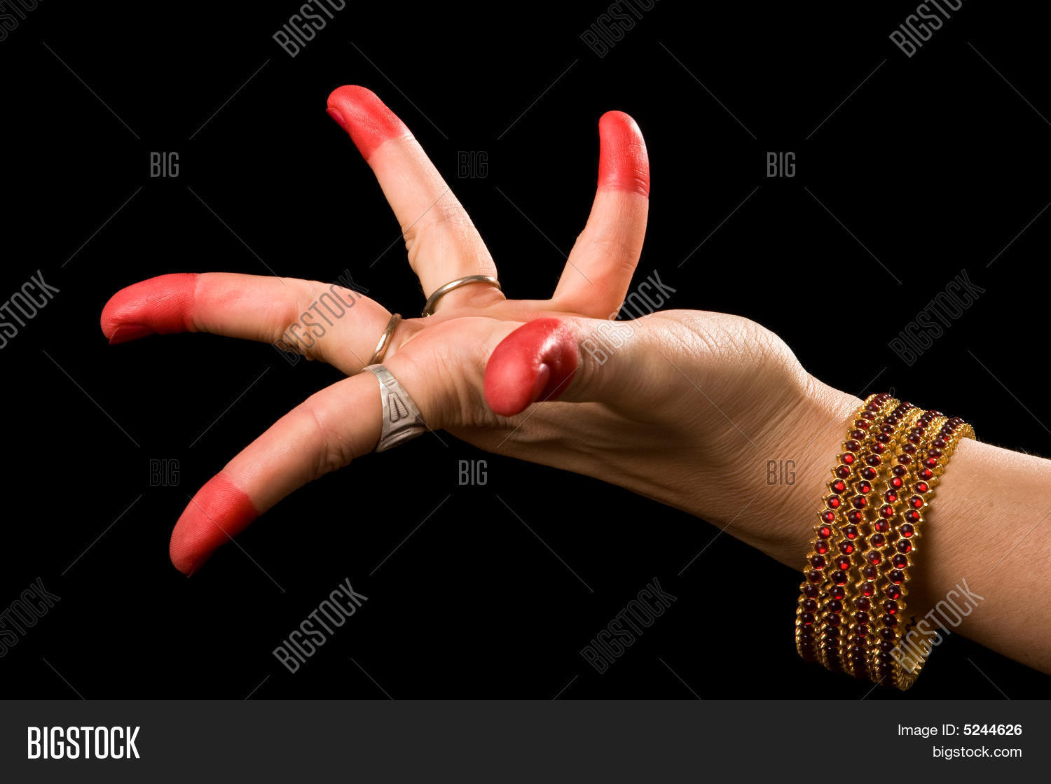 Alapadma Hasta Indian Image & Photo (Free Trial) | Bigstock