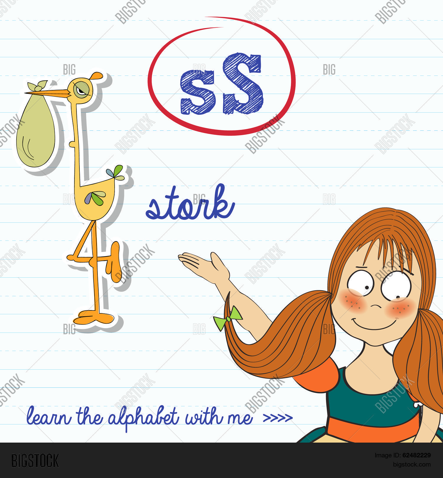 Alphabet Worksheet Vector & Photo (Free Trial) | Bigstock