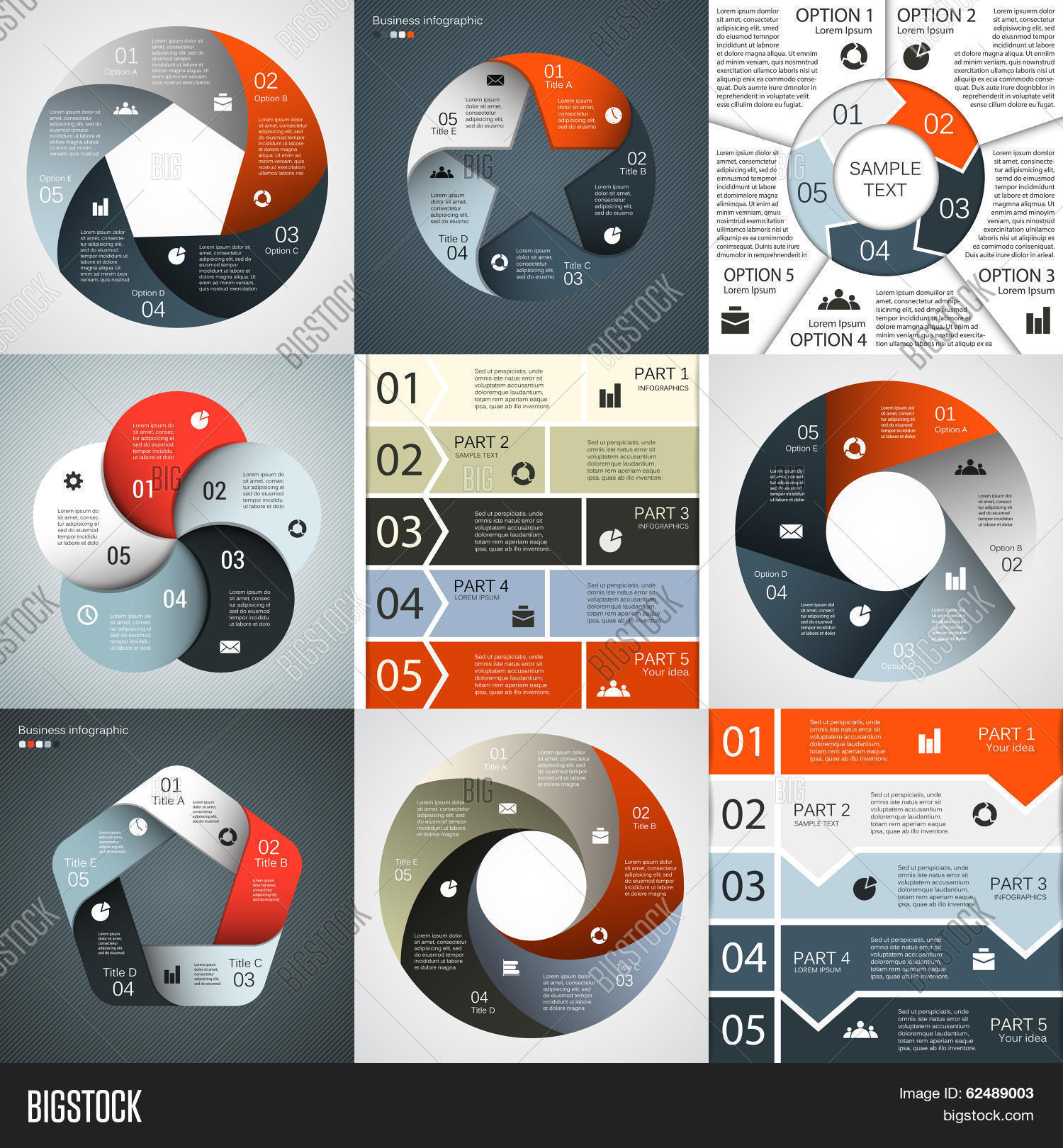 Modern Vector Info Vector & Photo (Free Trial) | Bigstock