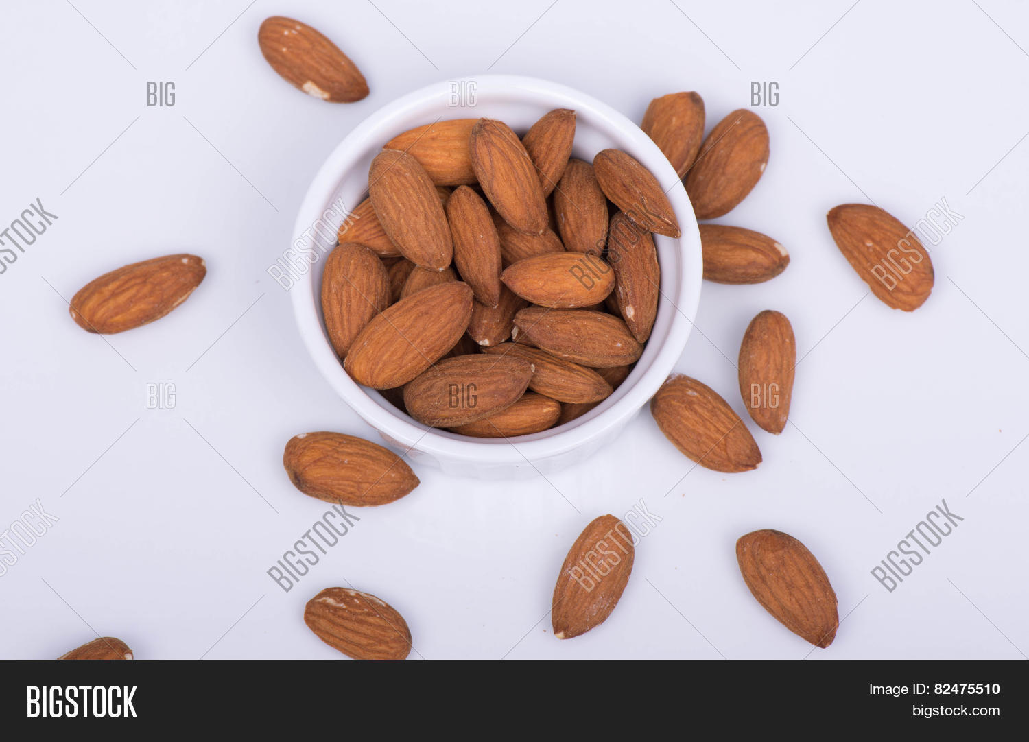 Organic Whole Almonds Image & Photo (Free Trial) | Bigstock