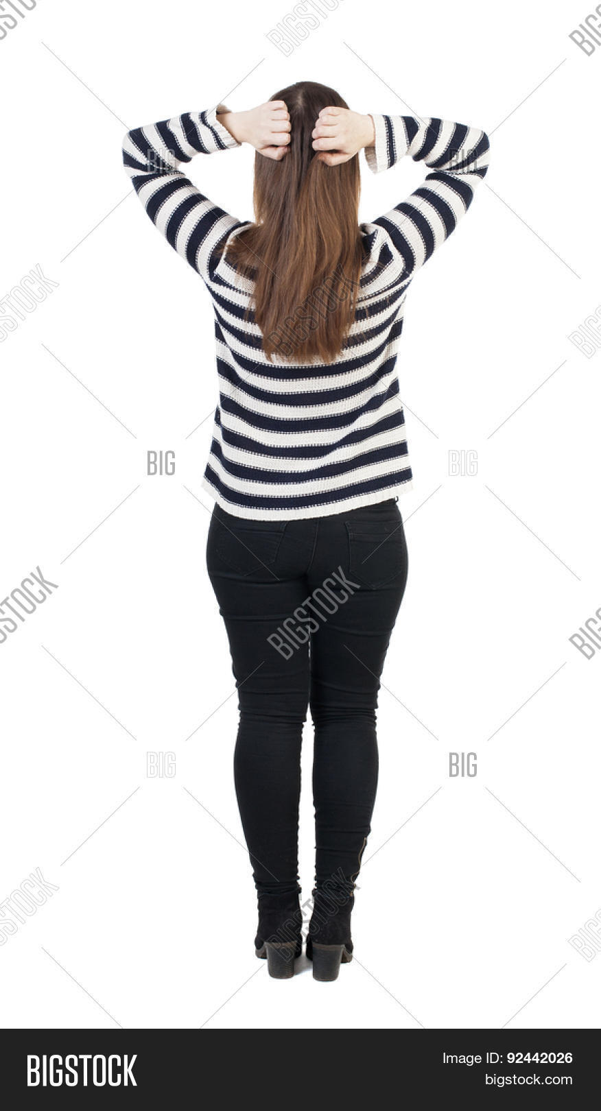 Back View Shocked Image & Photo (Free Trial) | Bigstock