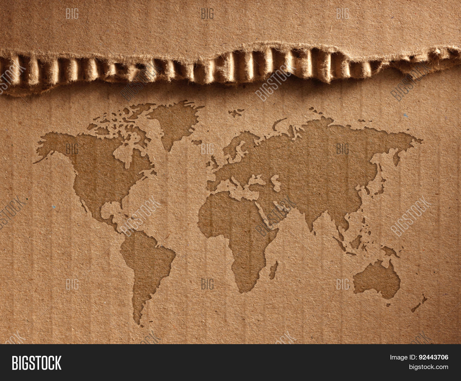 World Map Shows Image & Photo (Free Trial) | Bigstock