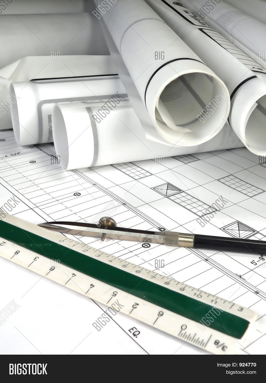 Blueprints Image & Photo (Free Trial) | Bigstock