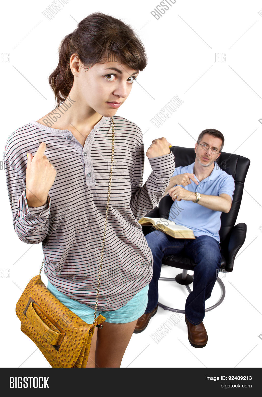 Father Enforcing Image & Photo (Free Trial) | Bigstock