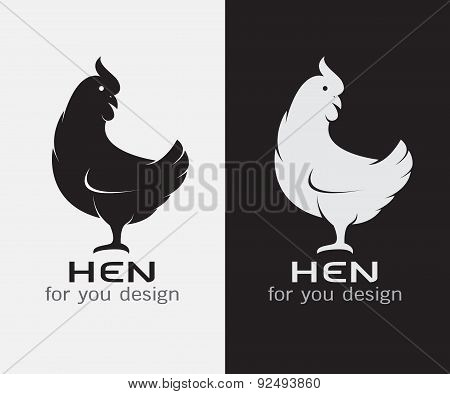 Vector Image Hen On Vector & Photo (Free Trial) | Bigstock