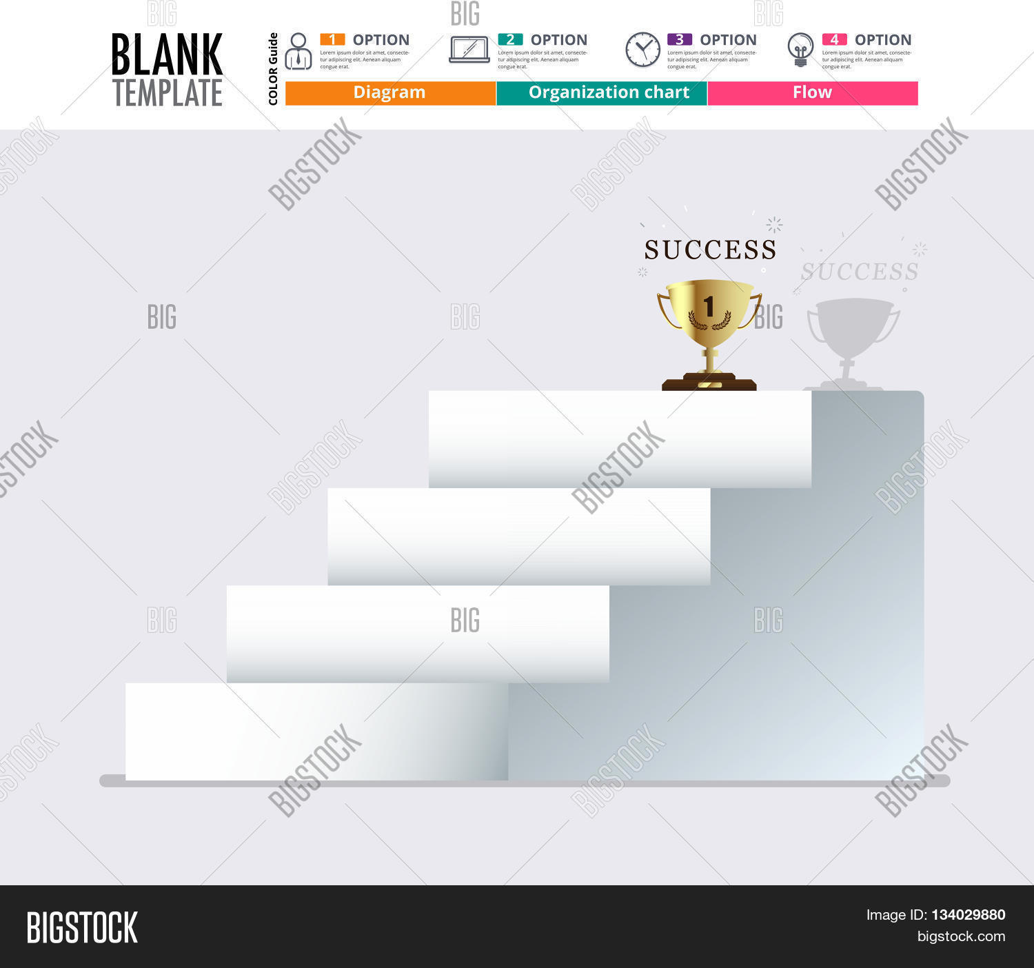 Stair Success Vector & Photo (Free Trial) | Bigstock