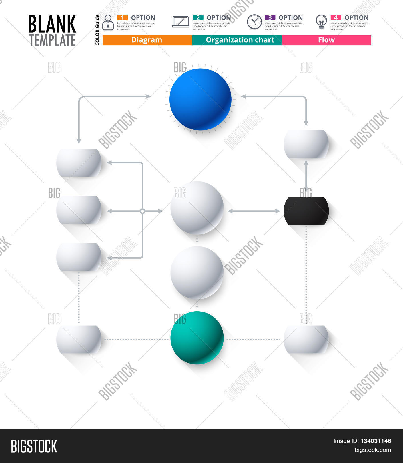 Diagram Template, Vector & Photo (Free Trial) | Bigstock