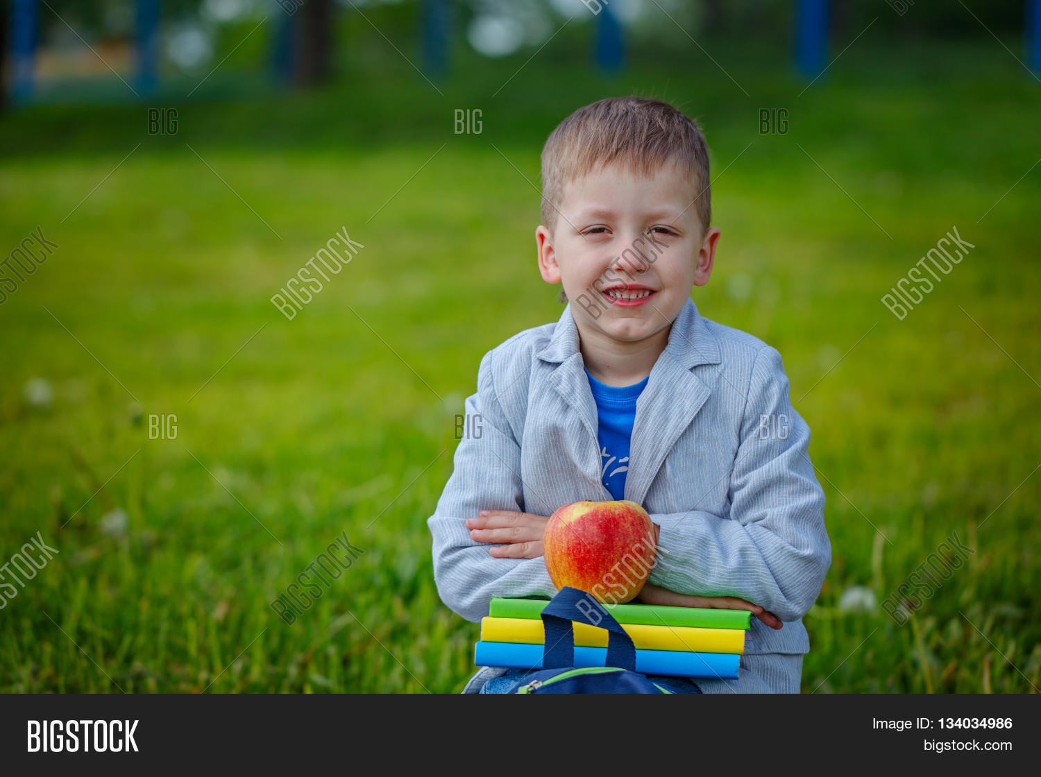 Little Boy Pile Books Image & Photo (Free Trial) | Bigstock