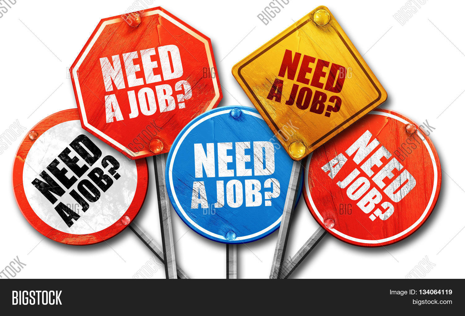 Need Job?, 3D Image & Photo (Free Trial) | Bigstock