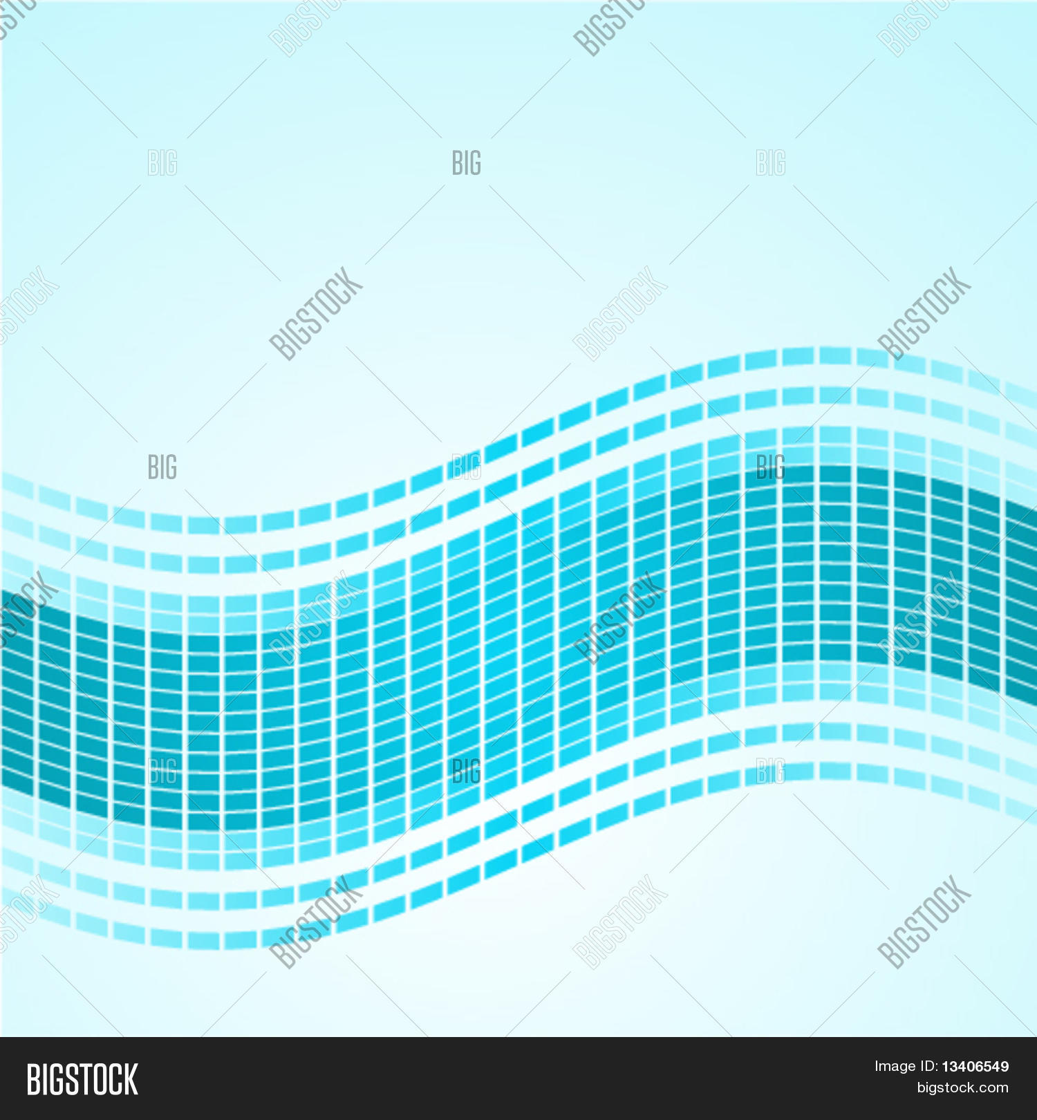 Tile Wave Background Vector & Photo (Free Trial) | Bigstock
