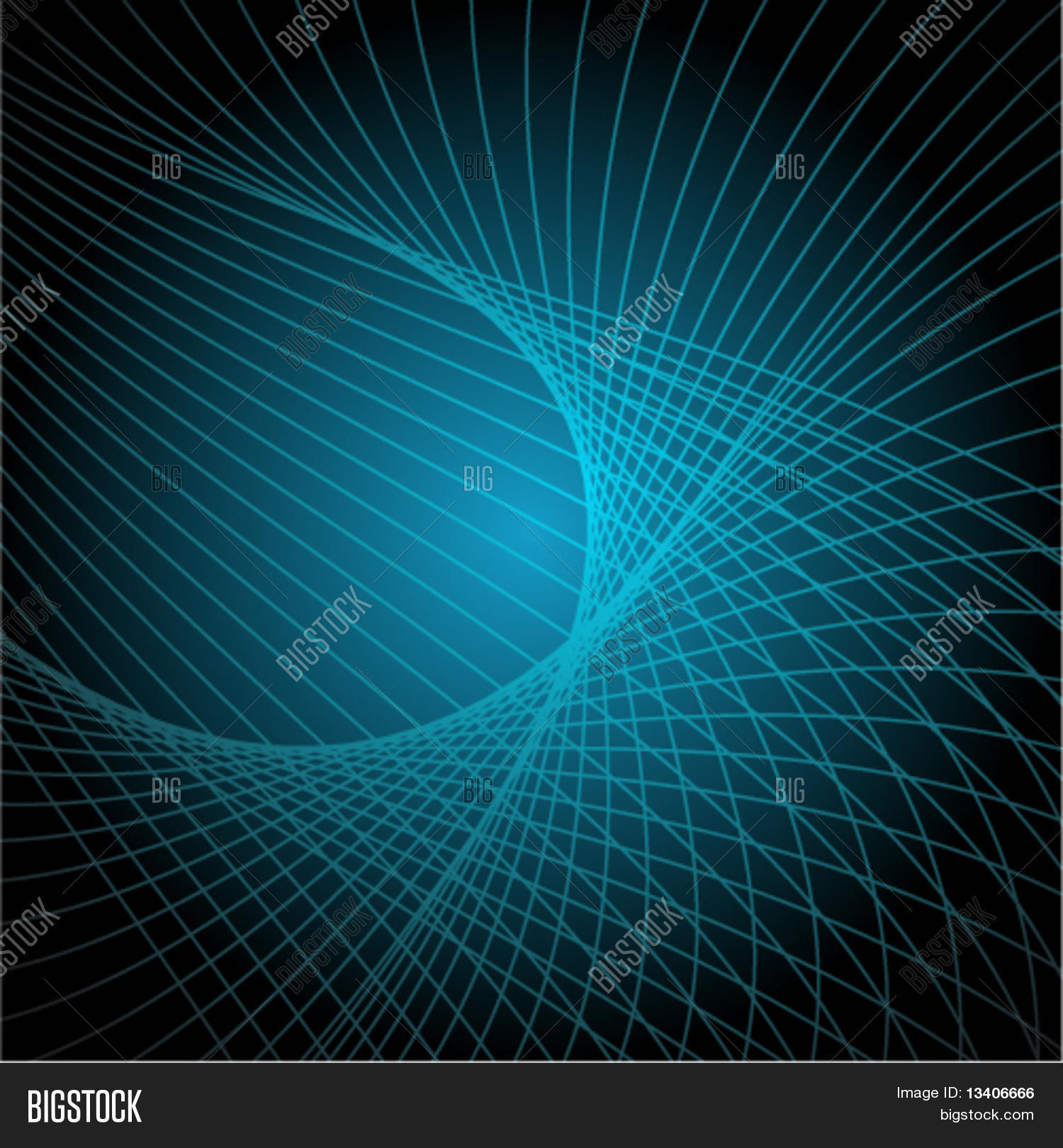 Abstract Blue Wire Vector & Photo (Free Trial) | Bigstock