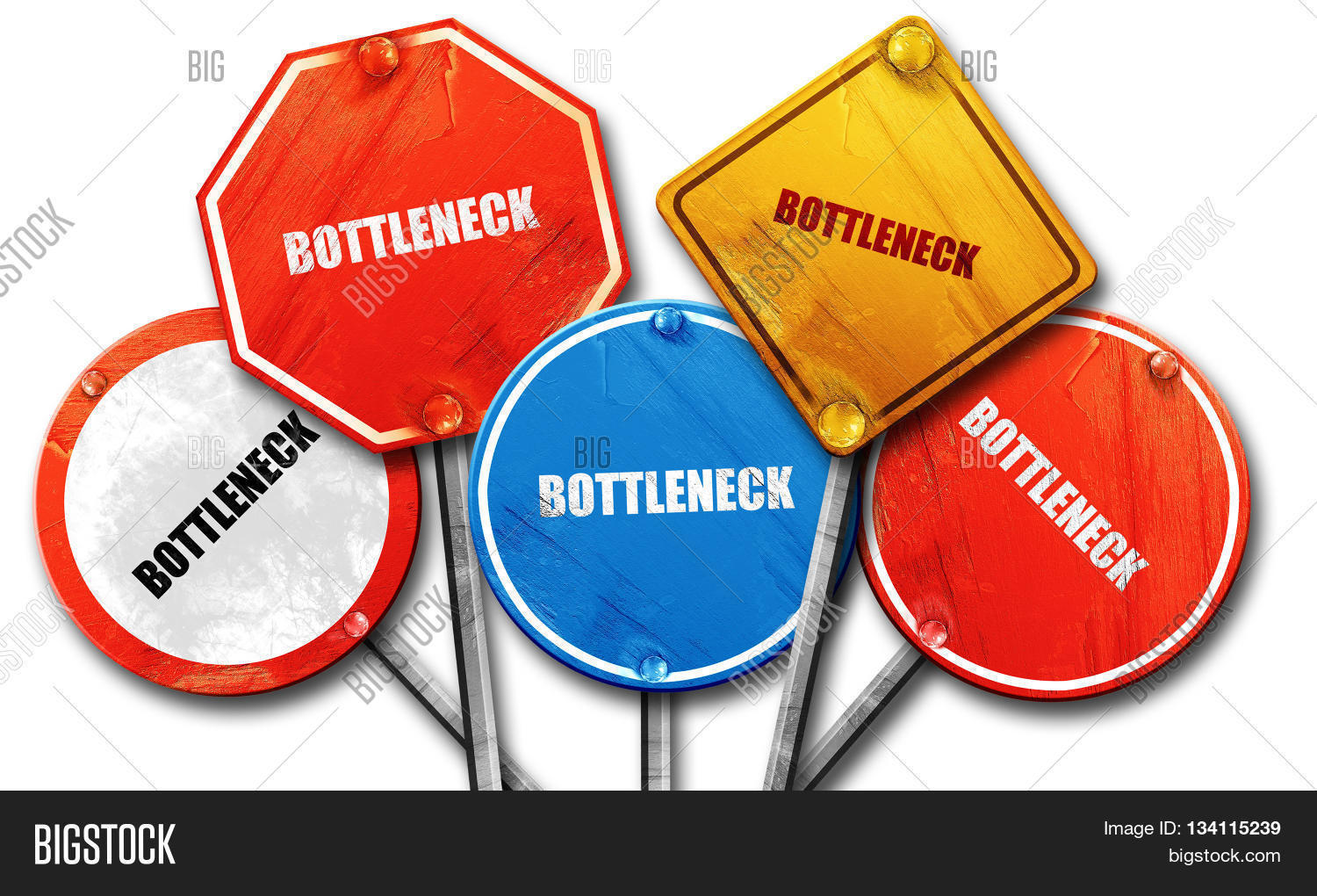 Bottleneck, 3D Image & Photo (Free Trial) | Bigstock