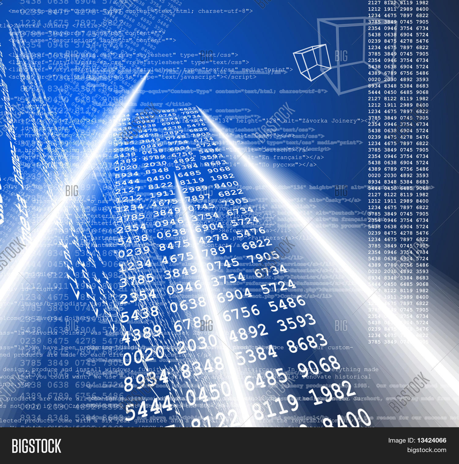 Technological Abstract Image & Photo (Free Trial) | Bigstock