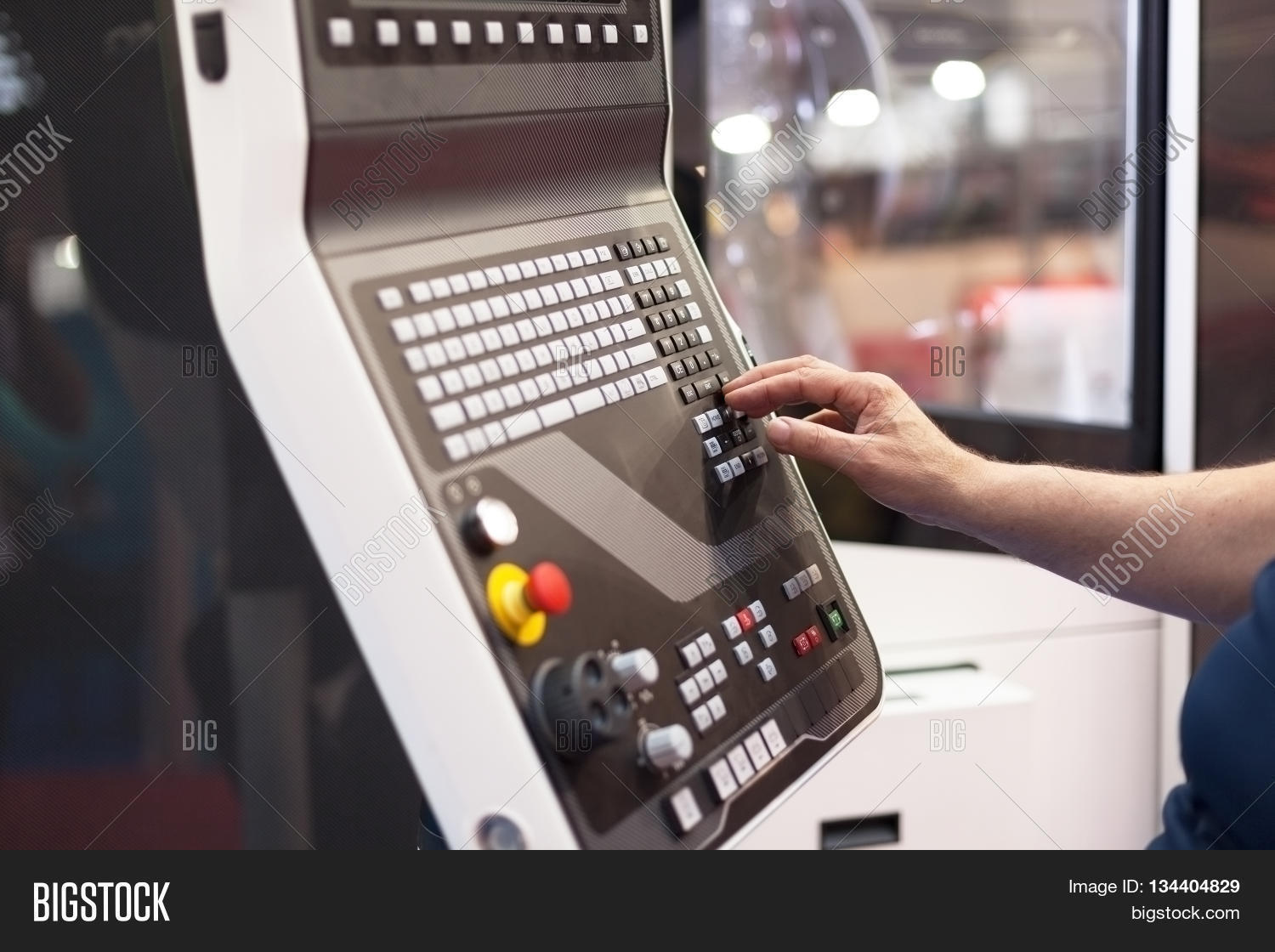 Operator Working Image & Photo (Free Trial) | Bigstock