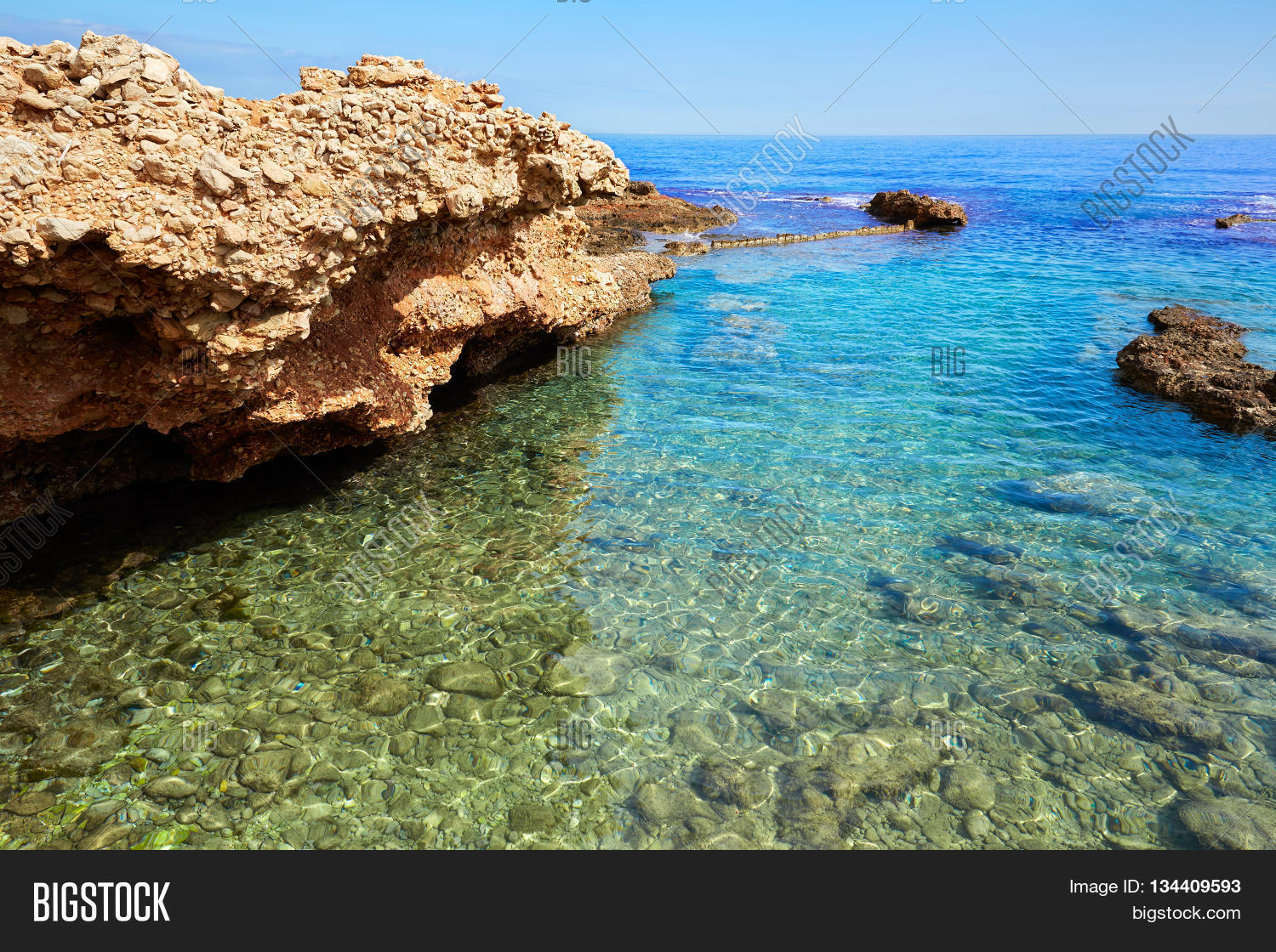 Denia Las Rotas Beach Image & Photo (Free Trial) | Bigstock