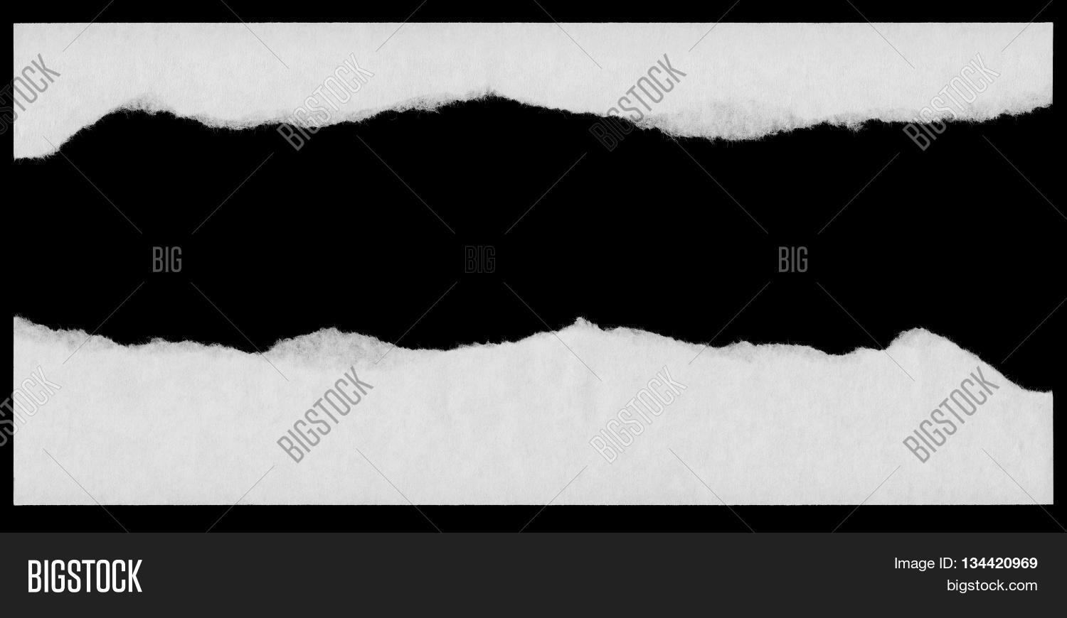 Torn White Paper Edges Image & Photo (Free Trial) | Bigstock